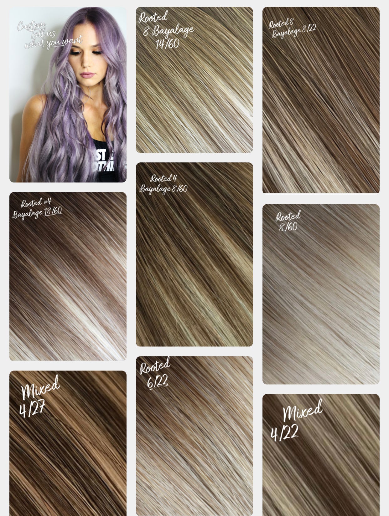 Hybrid Weft Hair Extensions: Lightweight and Easy to Maintain – KmXtend ...