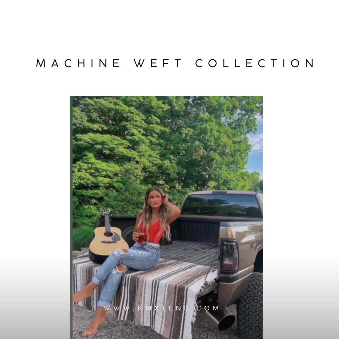 Best Machine Weft Hair Extensions For Thick, Luxurious Hair – KmXtend ...