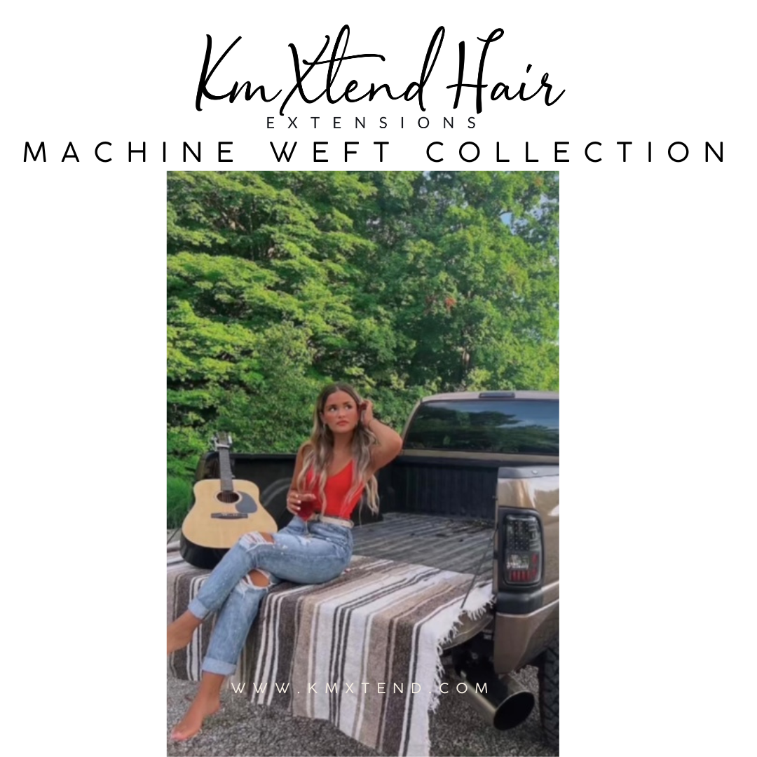 Best Machine Weft Hair Extensions For Thick, Luxurious Hair – KmXtend ...